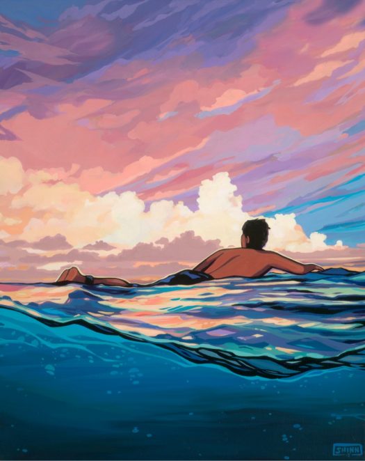 Christie Shinn — Surf Artist in Oahu, Hawaii (via Canada)