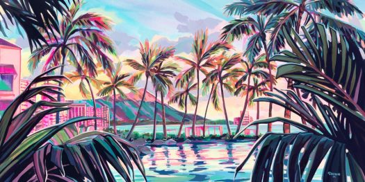 Christie Shinn — Surf Artist in Oahu, Hawaii (via Canada)