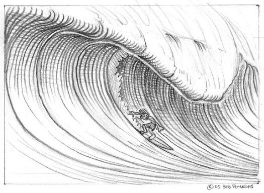 How to draw a wave | Club of the Waves