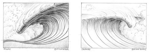 How to draw a wave | Club of the Waves