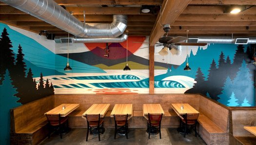 Surf art murals | Club of the Waves