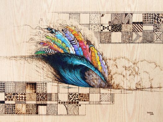 Patrick Parker — Surf Artist in Maui, Hawaii (via California)