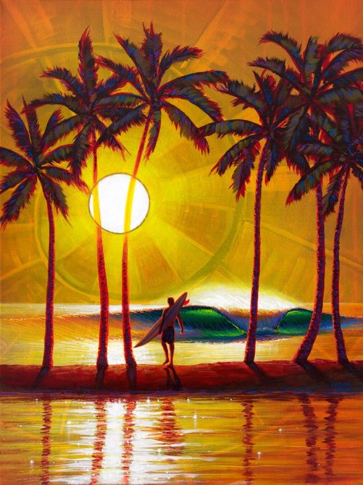 Patrick Parker — Surf Artist in Maui, Hawaii (via California)