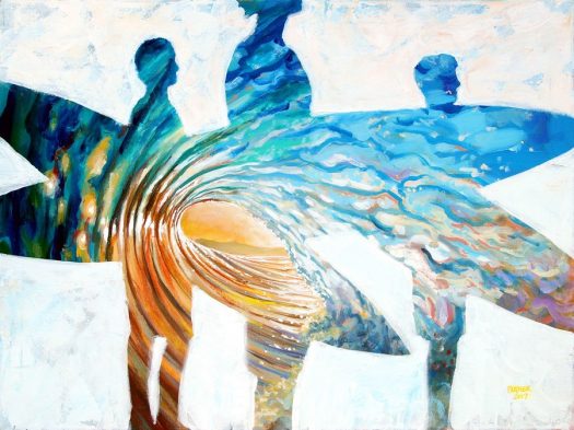 Patrick Parker — Surf Artist in Maui, Hawaii (via California)