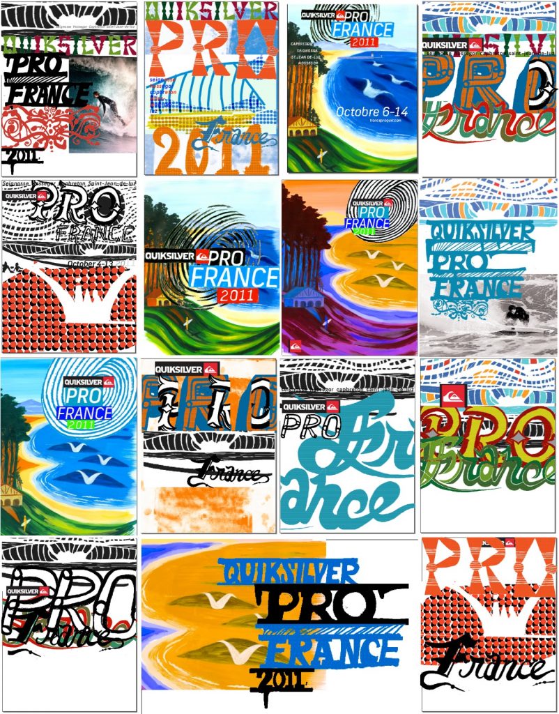 Art directing the Quiksilver Pro | Club of the Waves