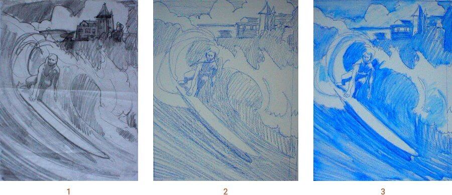 Behind the scenes of a Roxy Jam poster | Club of the Waves