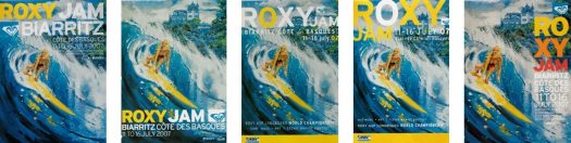 Behind the scenes of a Roxy Jam poster | Club of the Waves